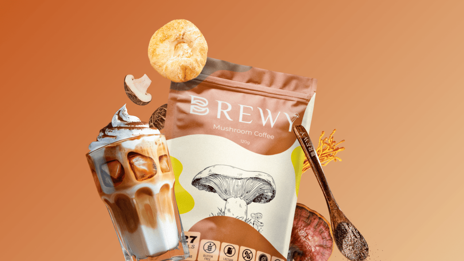 Brewy Mushroom Coffee