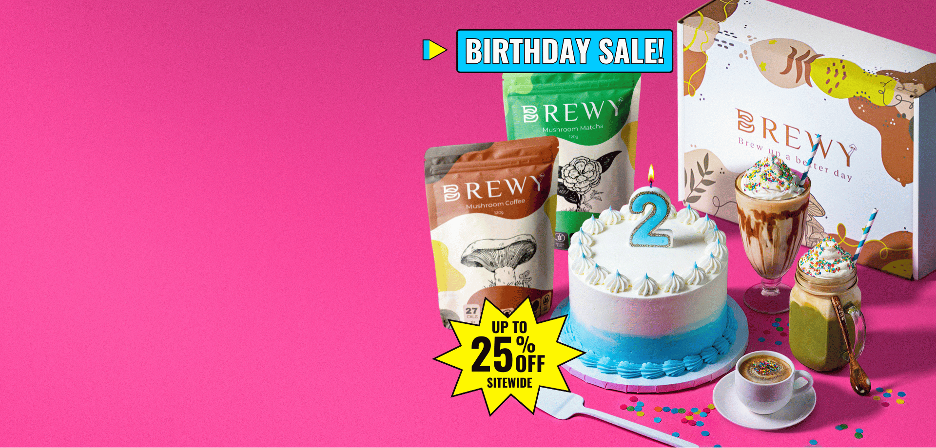 Brewy Mushroom Coffee